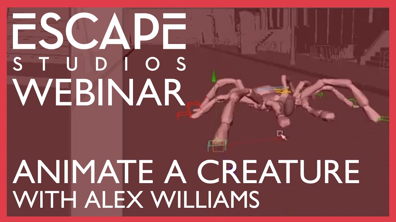 Animating a Multi-Legged Creature with Alex Williams - YouTube