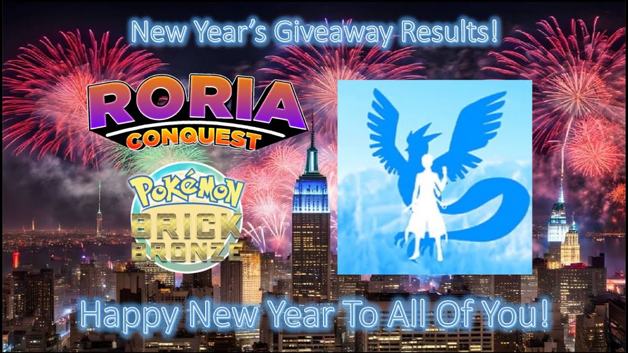 New Year's Giveaway Results! Wishing All Of You A Happy New Year ...