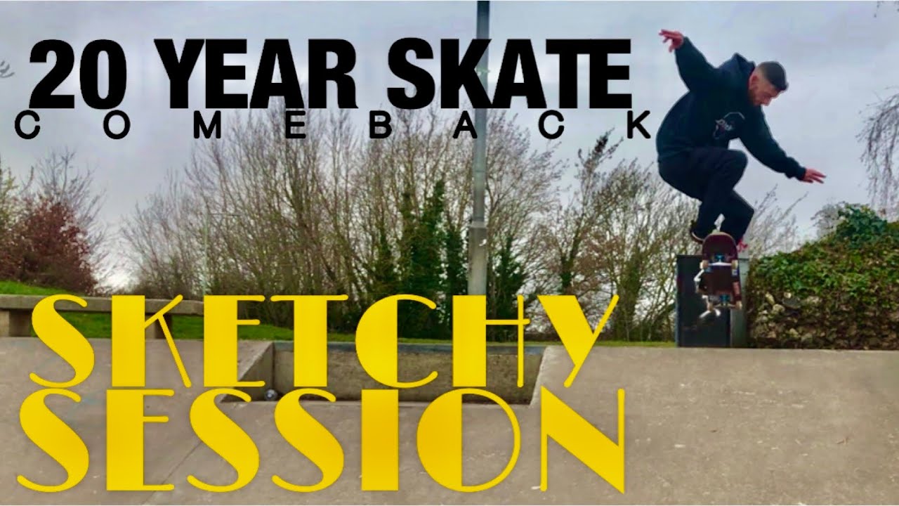 Feelin sketchy skate sesh - YouTube