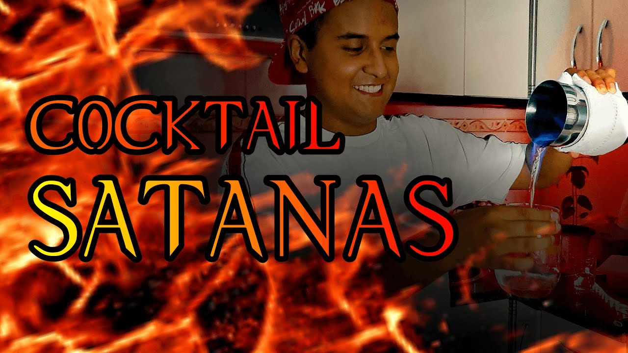 ¿Cómo hacer el cóctel SATANÁS?🔥😈 || SÓLO PARA ATREVIDOS⚠️💪🏾 || Especial ...