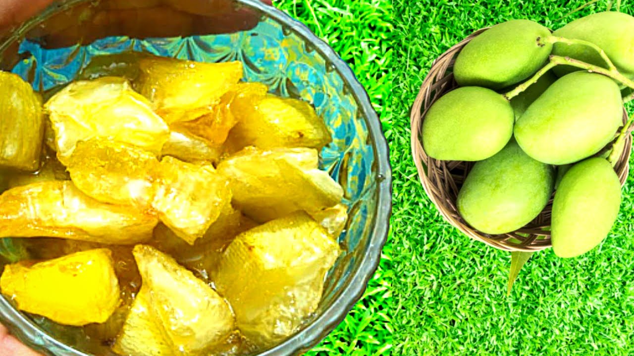 কাঁচা আমের পারফেক্ট মোরব্বা ।।Amer Morobba Recipe।। Mango Murabba ...