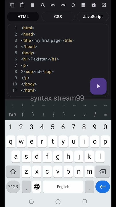 Sub Script And Super Script Tags In Html Htmltutorial Coding Webdevelopment Tags Htmltags