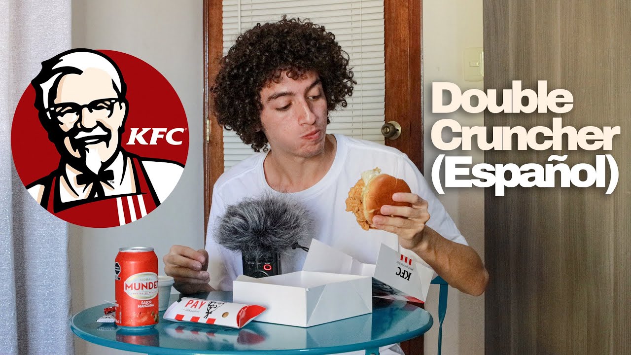 ASMR KFC: DOUBLE CRUNCHER (SPANISH) - YouTube