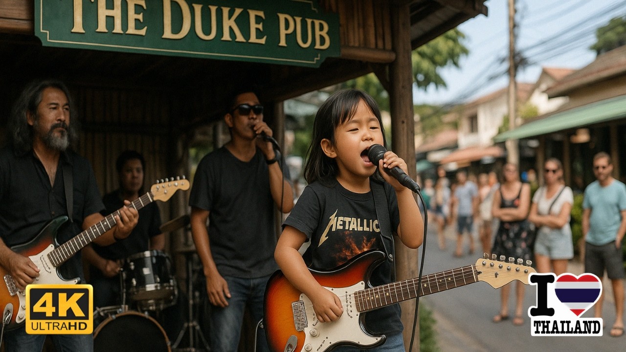 When a Little Thai Girl Sings Metallica... CHILLS! 🥹🎸 # ...