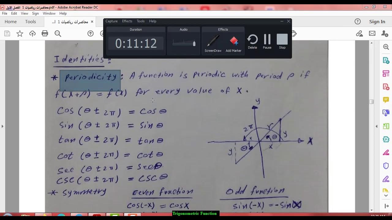 trigonometric functions math - YouTube