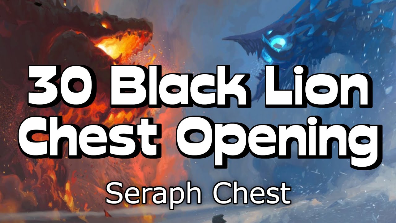 GW2 - 30 Black Lion Chest Opening - Seraph Chests ...