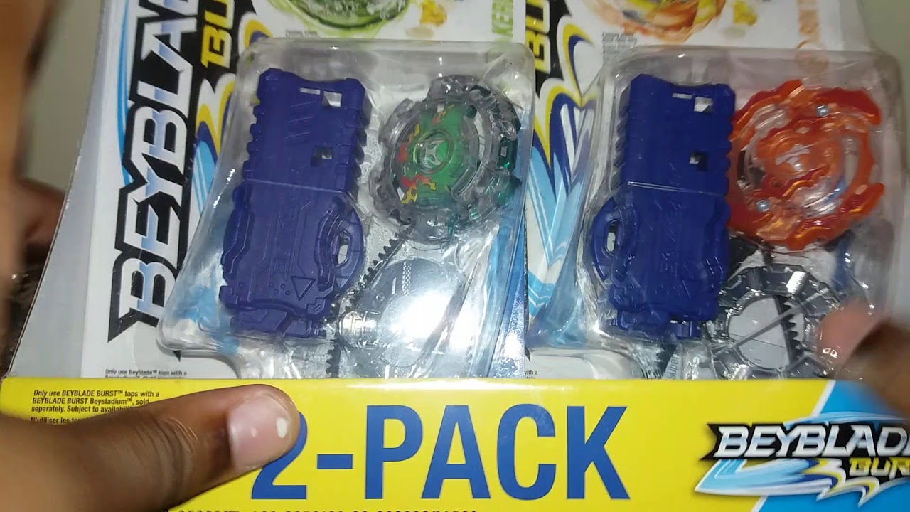 ULTIMATE BEYBLADE BURST UNBOXING STARTER 2 PACK AND ODAX O2 - YouTube