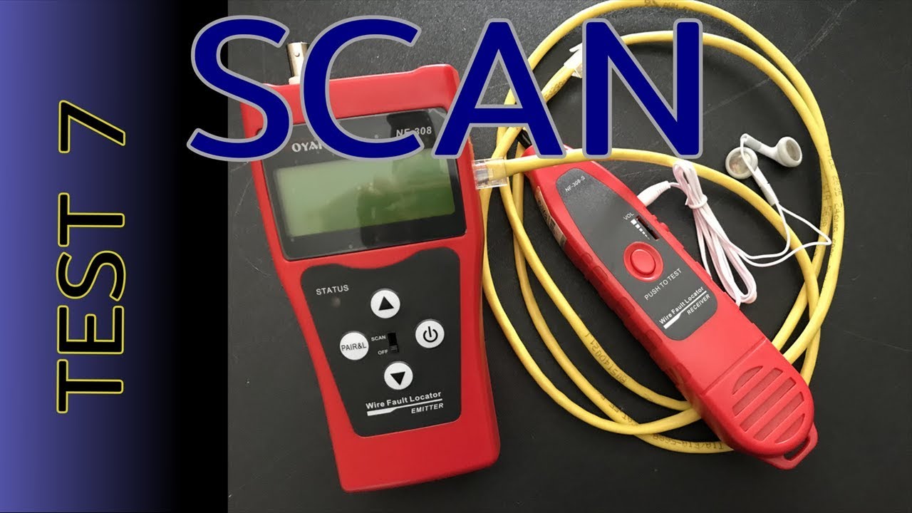 Test #7 - Noyafa NF-308 (LAN tester) – Función “SCAN” - YouTube