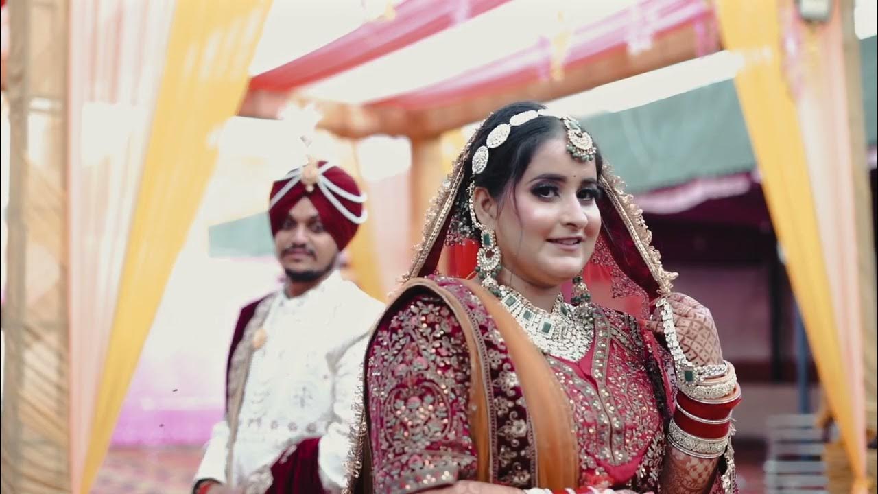 Amandeep + Narinder wedding highlight || By Rammy clciks photography || - YouTube