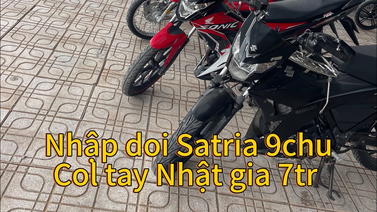 Nhập doi xe cool tay Nhật gia tu 7tr 1 xe - YouTube