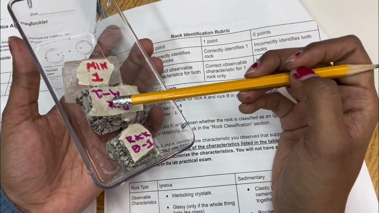 Lab Practical Station 1: Mineral and Rock Identification - YouTube