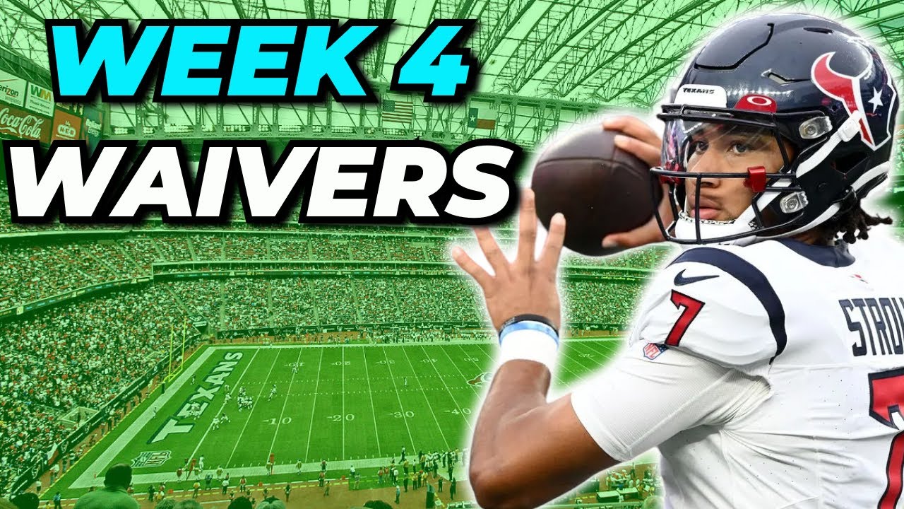 Week 4 Fantasy Football Waiver Wire Targets FULL EPISODE 2023 - YouTube