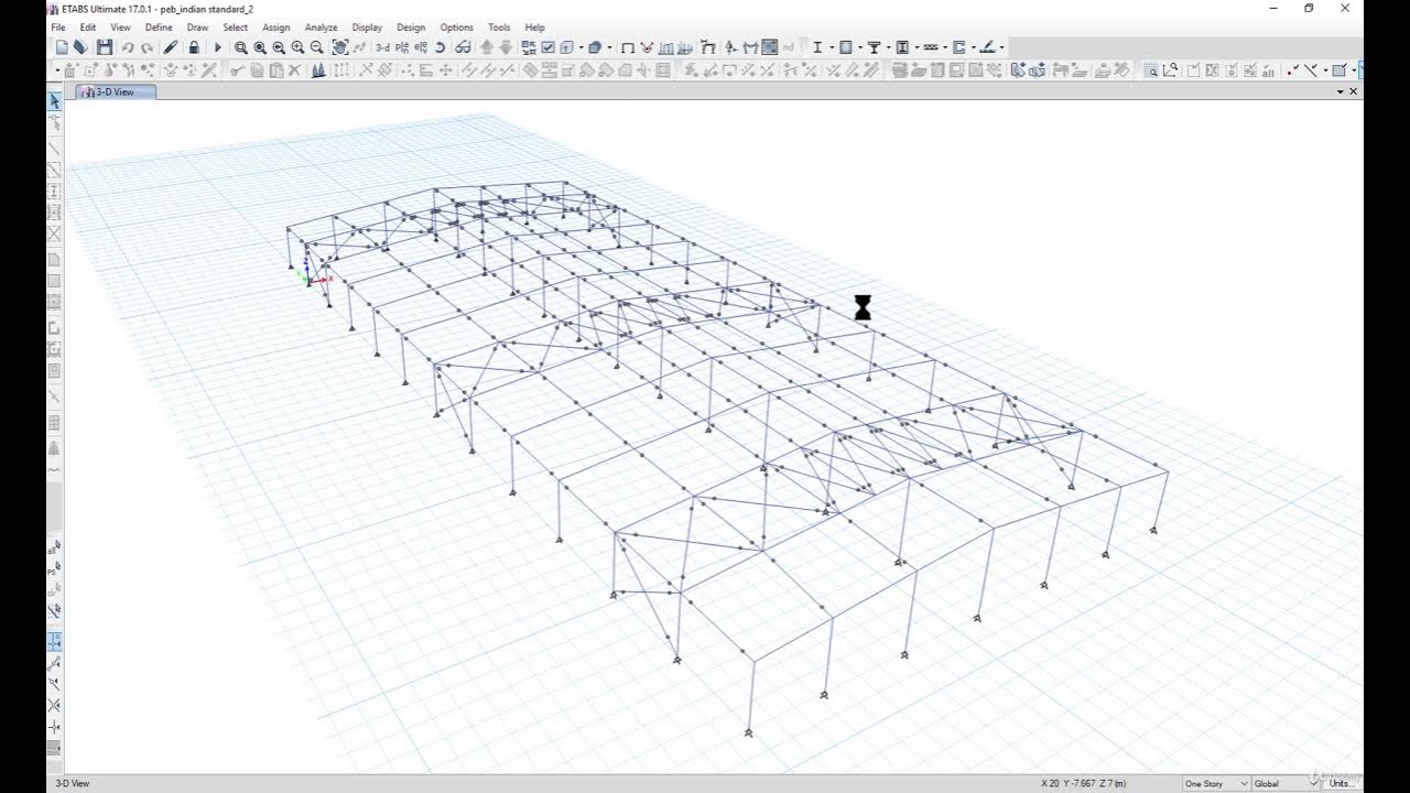 Complete course of PEB Structure on Etabs Lecture 17 = Design of PEB as ...