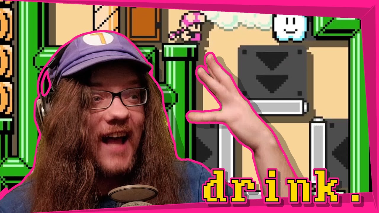 Mario Drinks DUMB WATER! - sweet, sweet Troll Hydration - YouTube