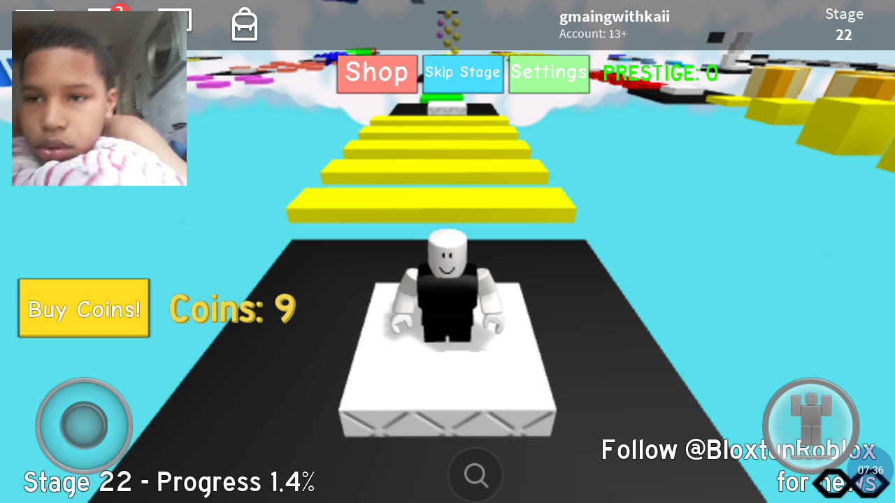 For the first time I make a video Mega Fun Obby - YouTube