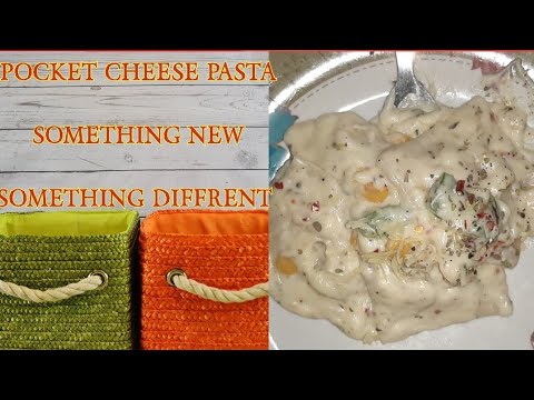 pocket cheese pasta | how to make pocket cheese pasta | cheese pasta ...