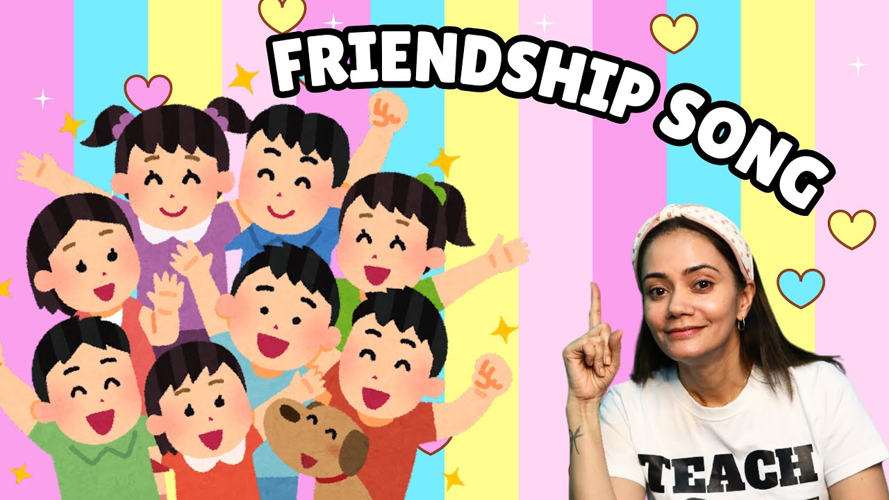 The More We Get Together | Song for Kids |Preschool Learning Rhyme ...