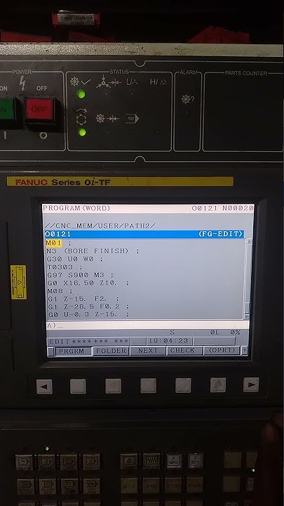 Turning macro parametric program example - YouTube