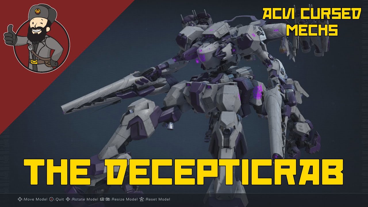 Cursed Mechs of Armored Core VI - The Decepticrab - YouTube