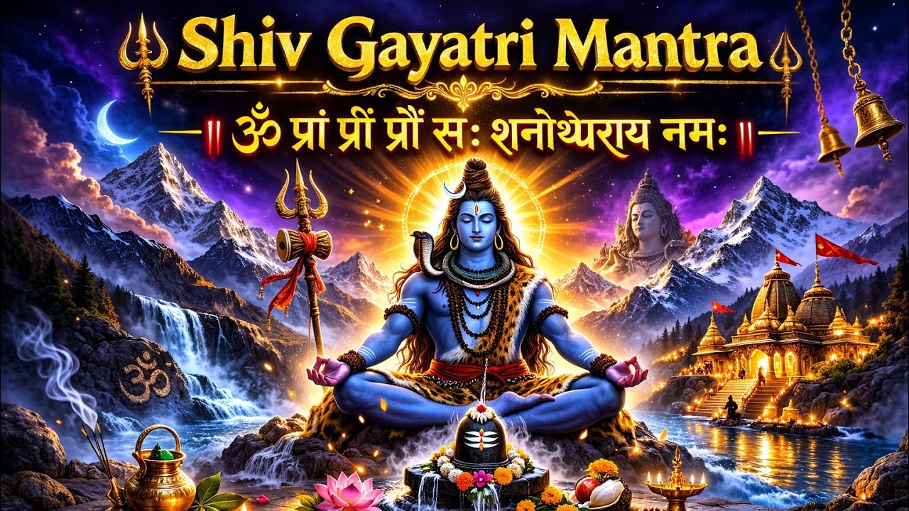 🔱 Shiv Gayatri Mantra | 30 Minutes of Powerful Meditation & Chanting ...