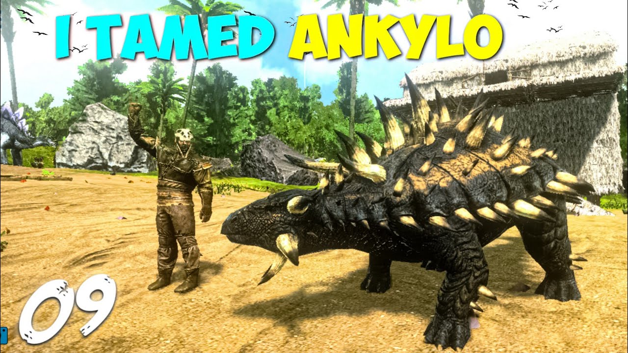 I Tamed Ankylo It's so Harder: Ark survival evolved - YouTube