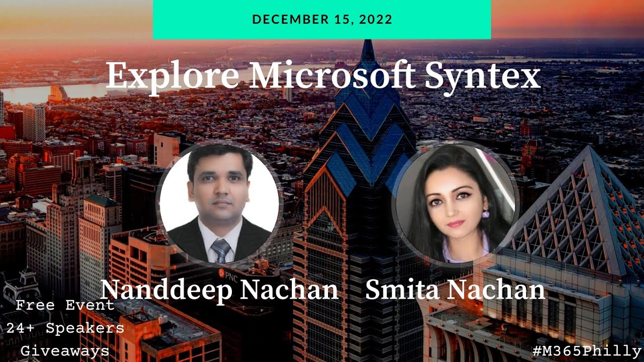 Explore Microsoft Syntex - Nanddeep and Smita Nachan - YouTube