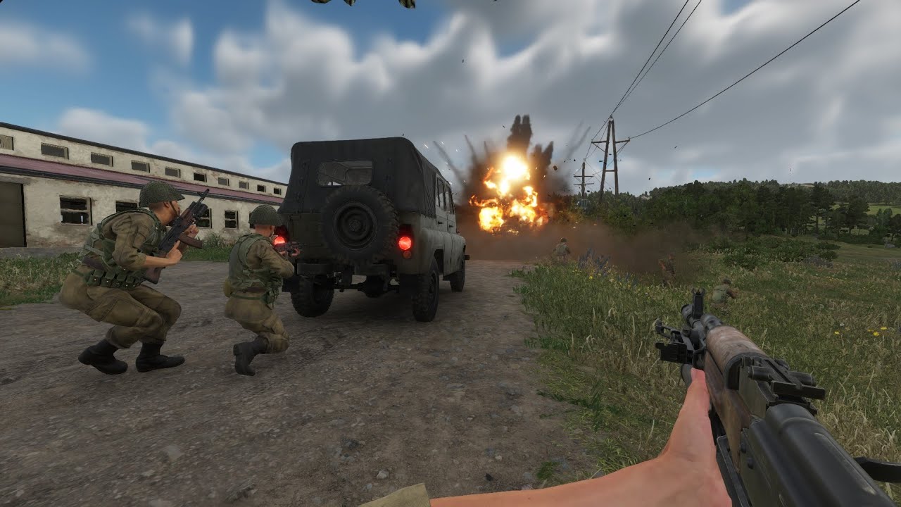 Arma Reforger | PS5 | Doing Damage Behind Enemy Lines - YouTube