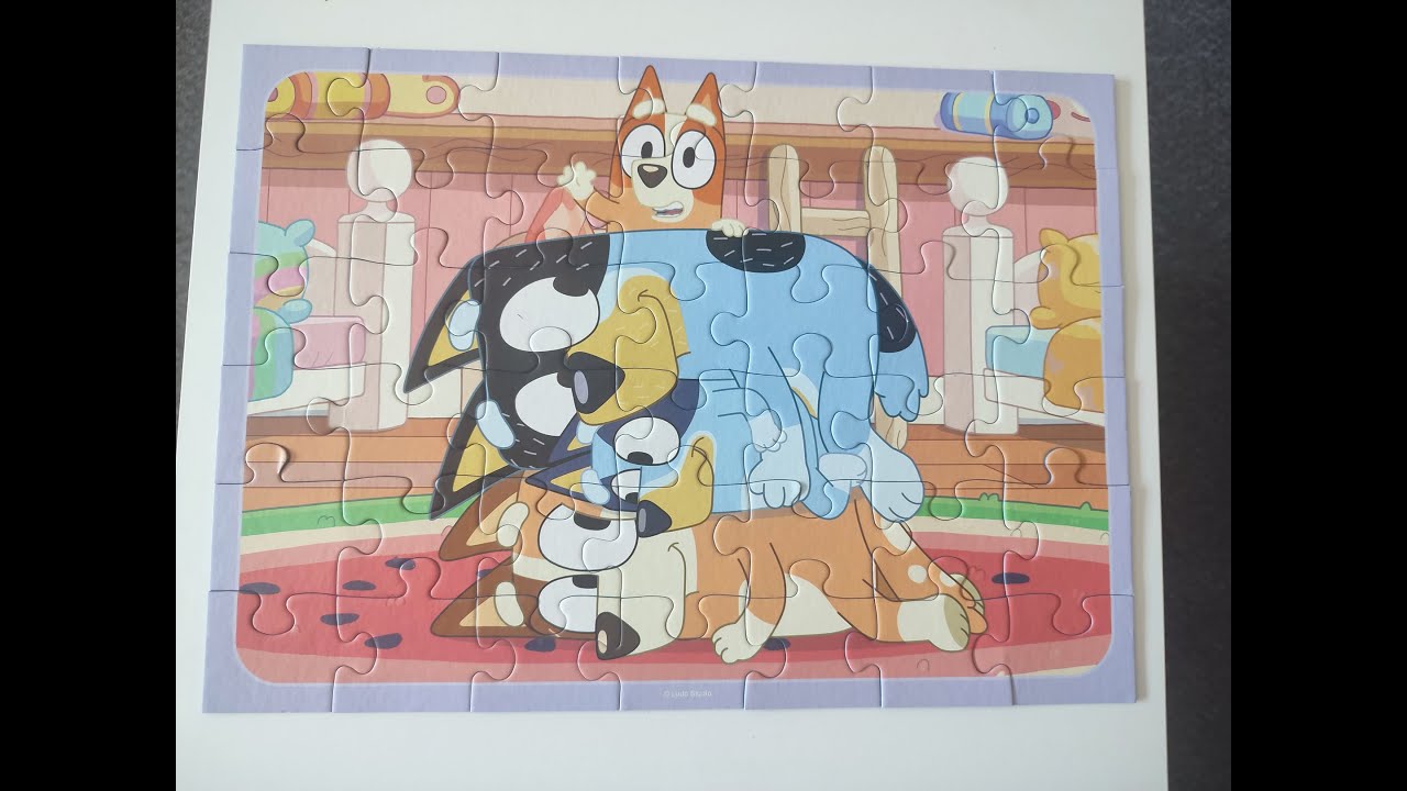 Bluey, Bingo, Mum And Dad Are Having Fun Together: Popular Australian ...