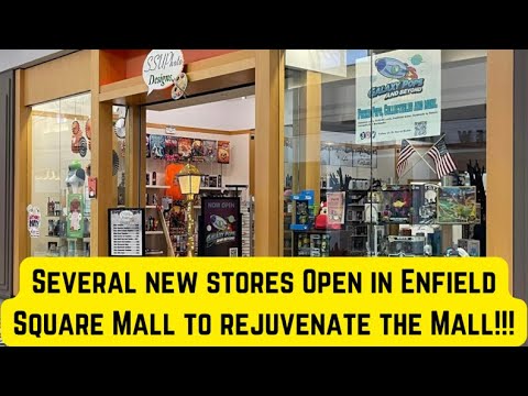 New stores Open in Enfield Square Mall to rejuvenate the Mall!!! - YouTube