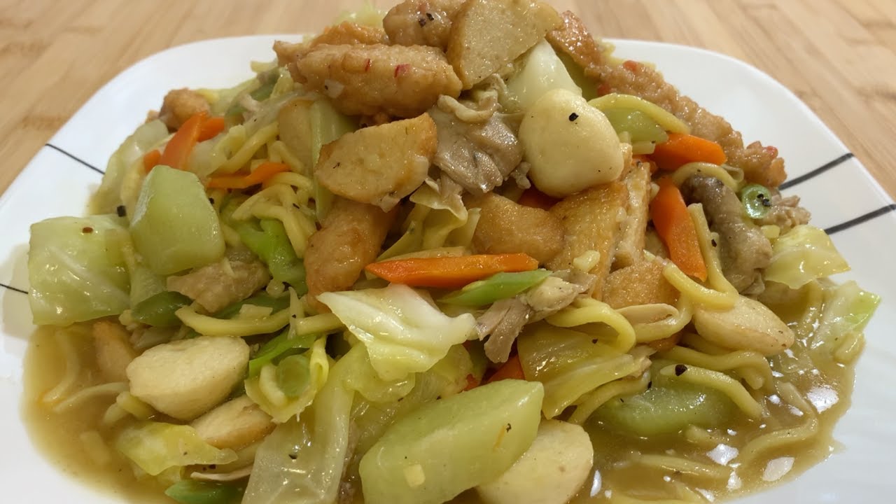 Miki Guisado Special || Stir Fried Egg Noodles Yummy Filipino Version ...