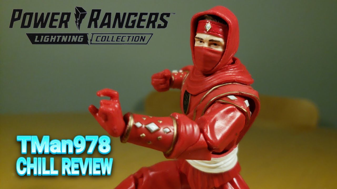 Mighty Morphin Ninja Red Ranger Power Rangers Lightning Collection ...