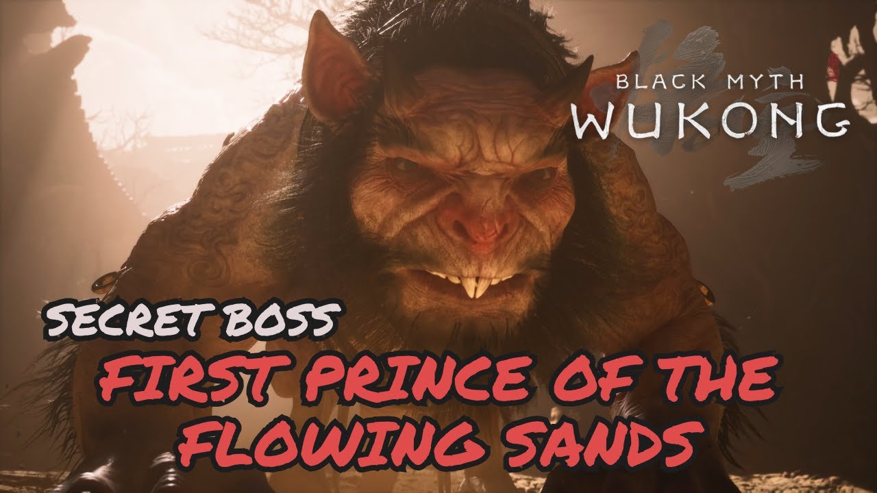Secret boss - First prince of the flowing sands | WUKONG | #wukong # ...