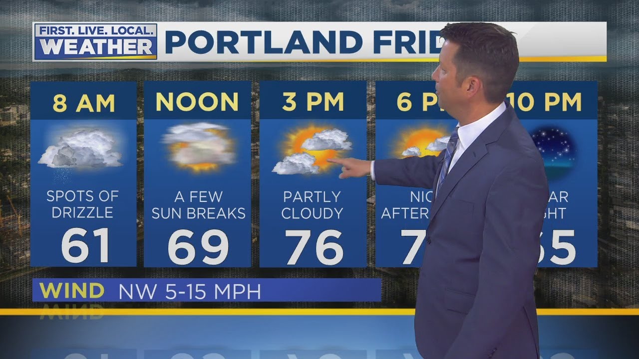 Thursday evening FOX 12 weather forecast (7/16) - YouTube
