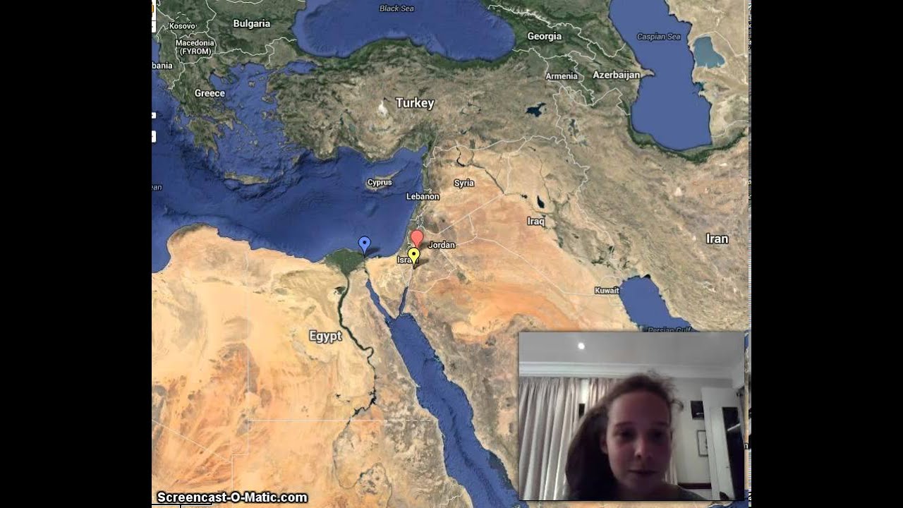 Dead Sea Transform Boundary - YouTube