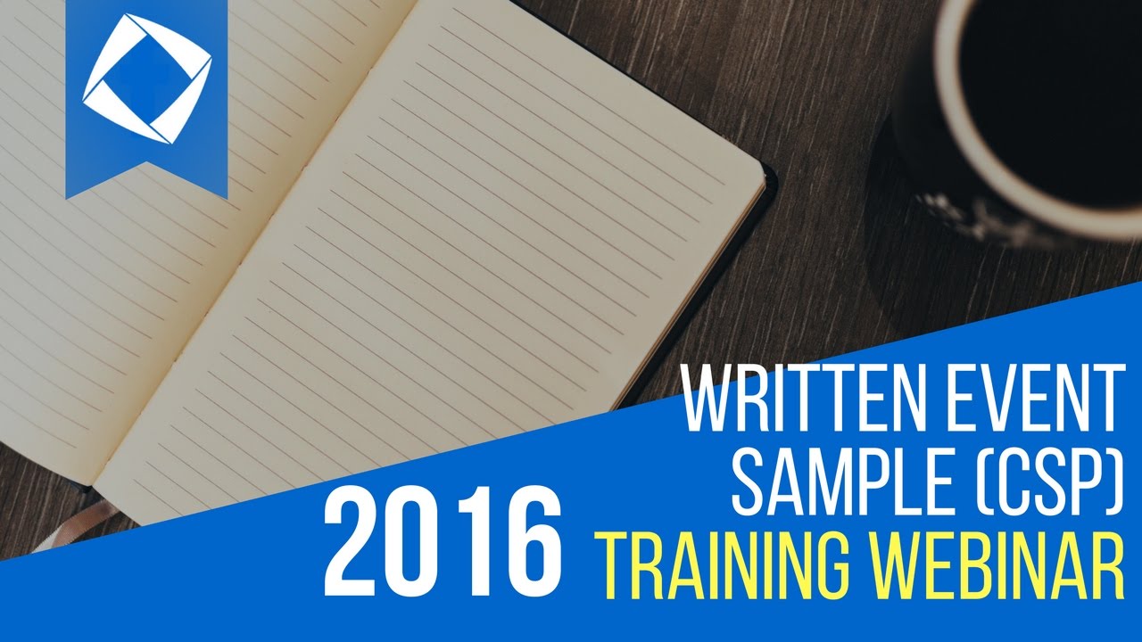 Written Event (CSP) Role Play Sample -- DECA Training Webinar - YouTube