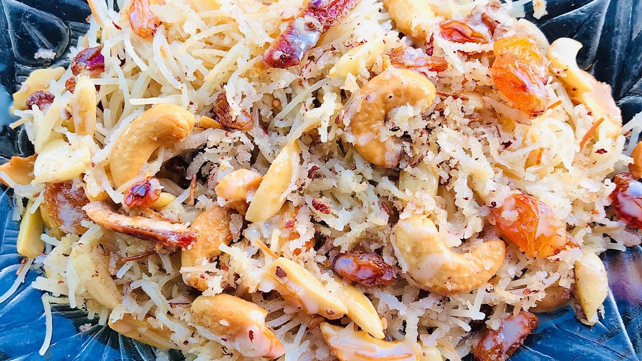 Eid special dry sweet semiya || must try unique dessert #sweetsemiya ...