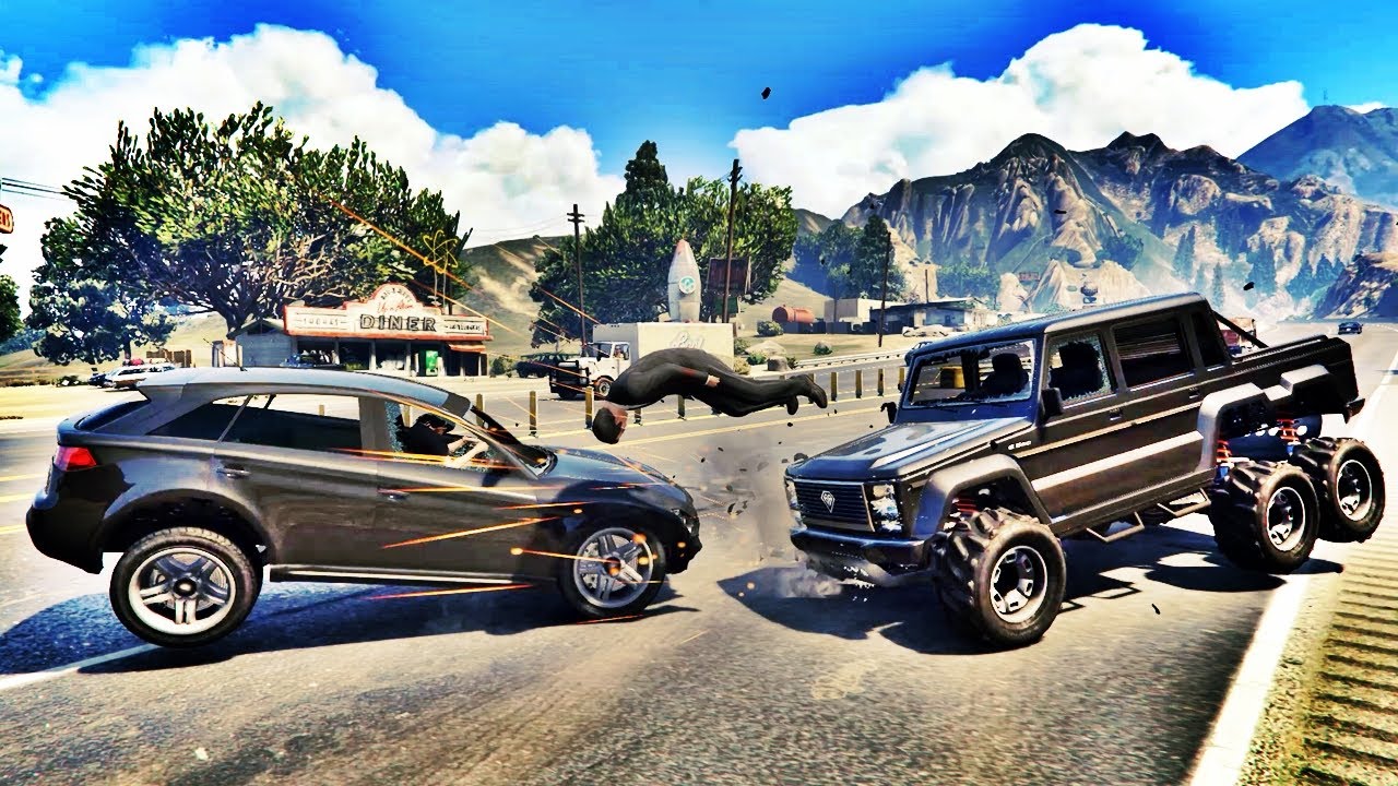 GTA 5: Realistic Crash Deformation Mod: Vol.3 - YouTube