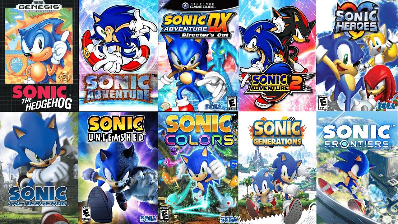 Evolution of Sonic the Hedgehog Video Games (1991-2025) - YouTube