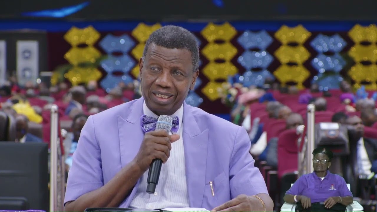 PASTOR E.A ADEBOYE SERMON | THE ROD OF FIRE - thejesusculture