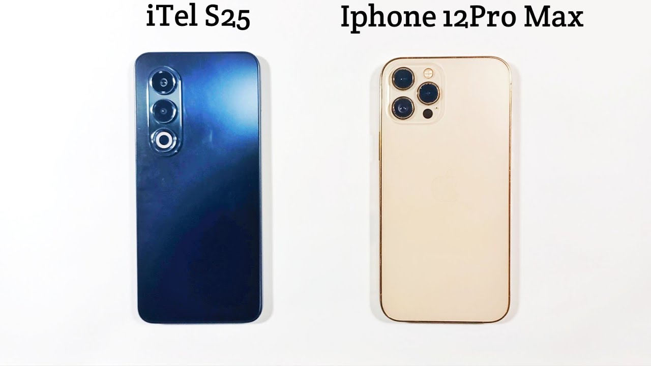 iTel S25 Vs Iphone 12 Pro Max | Speed Test & Comparison - YouTube