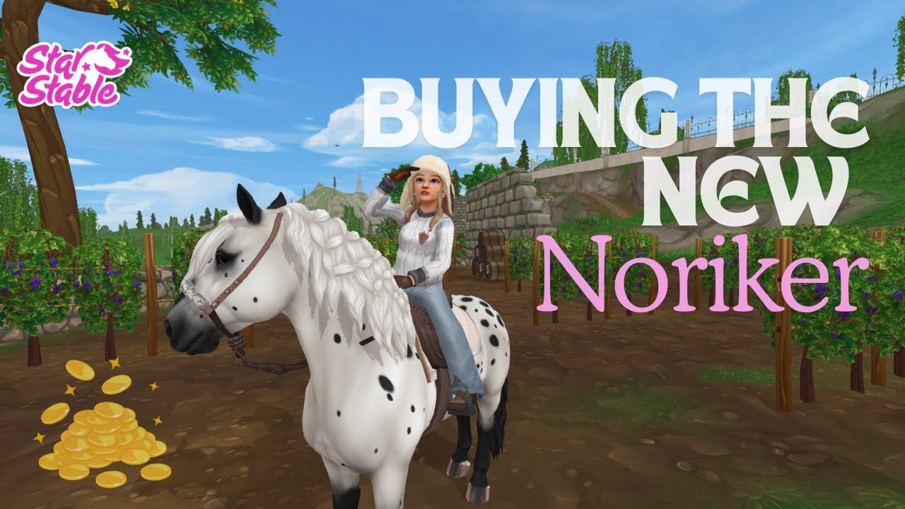 Buying The New Noriker Horse// Star Stable Online - YouTube