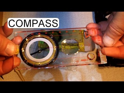 UNBOXING LIQUID FILLED MAP COMPASS - YouTube