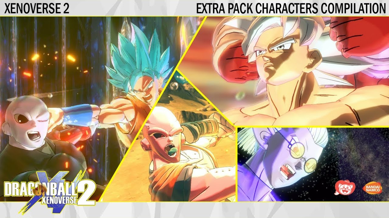 EXTRA PACK CHARACTERS COMPILATION | Super God Fist, Burning Strike ...