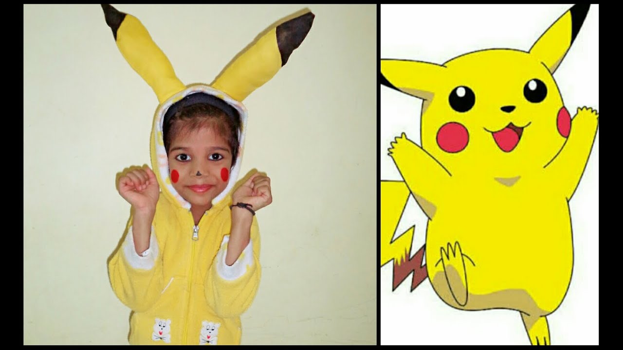 Cute Pikachu Makeup Tutorial - Pokemon Makeup ( pokemon and ash ...