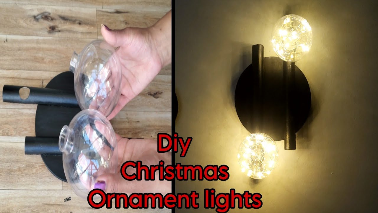 See what we can do with Christmas Ornaments | Christmas lights | Craft ...