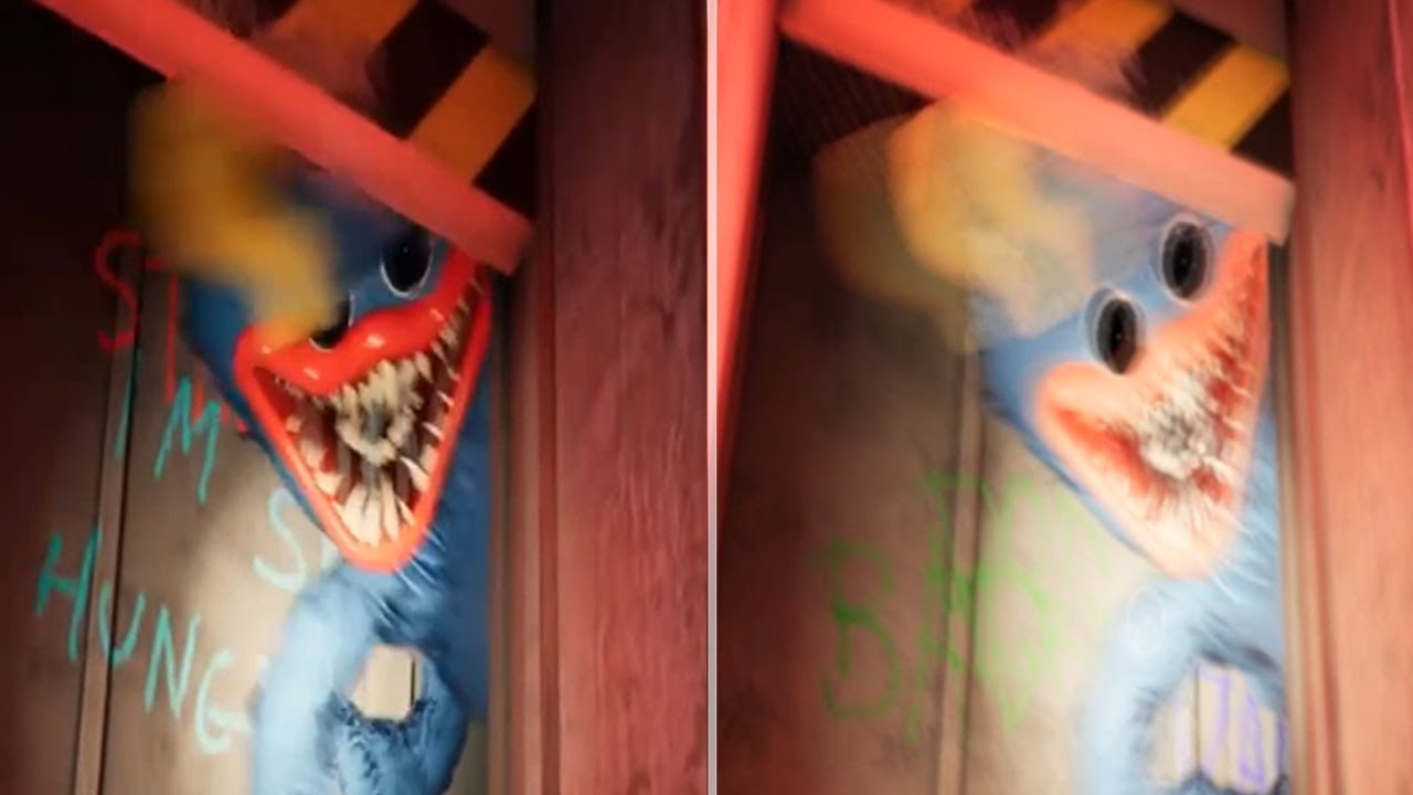 Poppy Playtime Old Huggy Wuggy vs New Huggy Wuggy [Comparison] - YouTube