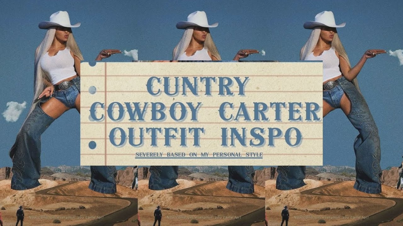 cowboy carter outfit inspiration (part 1/5) - YouTube