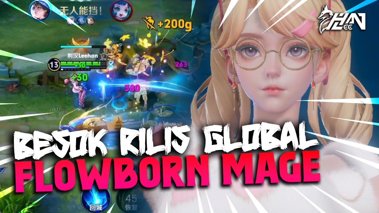 FLOWBORN MAGE HERO GAMPANG! DAMAGENYA SAKIT BANGET! TAPI KAYANYA TIM ...