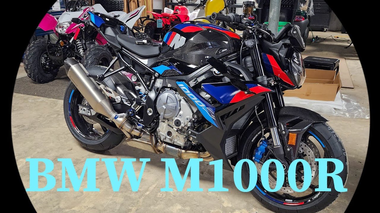2023 BMW M1000R Competition!!! First look and close up video. So many ...