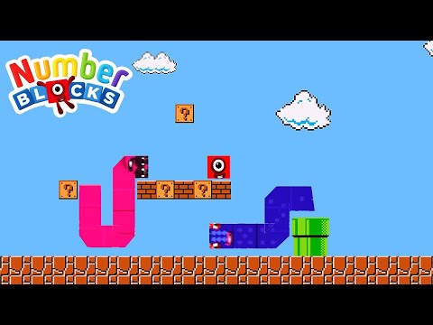 NUMBERBLOCKS Snake Game in Mario Land! - YouTube